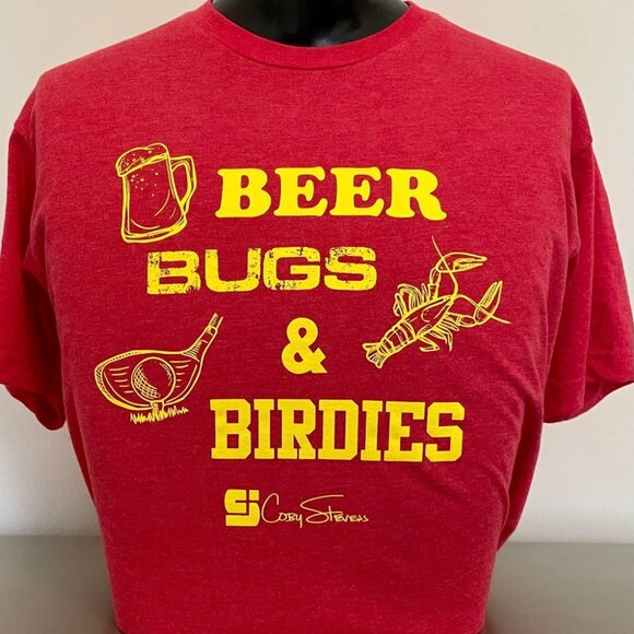 Coby Stevens | Shirts | Cs Beer Bugs Birdies Tshirt 250 | Poshmark